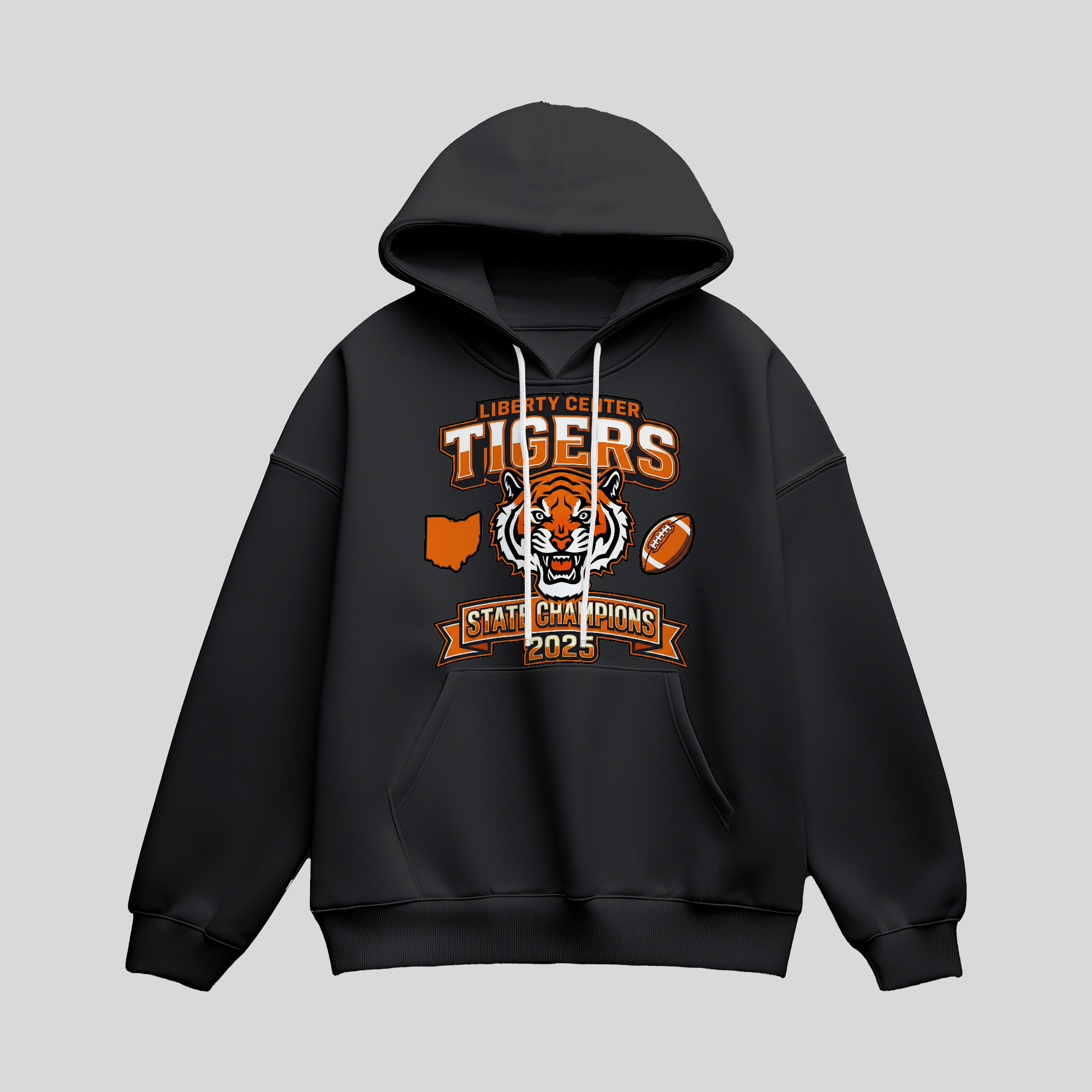 LC Football State Champions Hoodie alternate Design – Game Day Threads